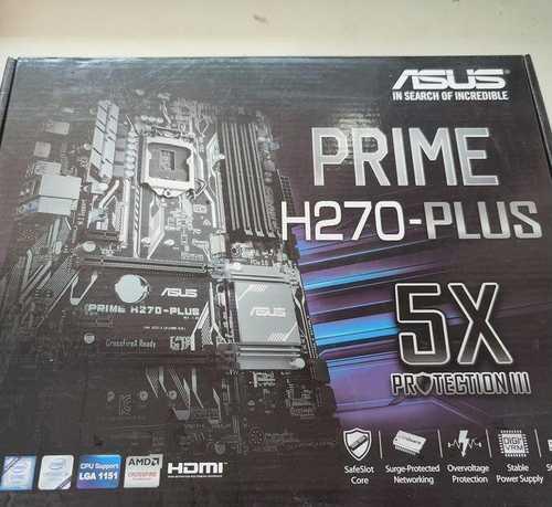 Материнская плата Asus prime h270-plus