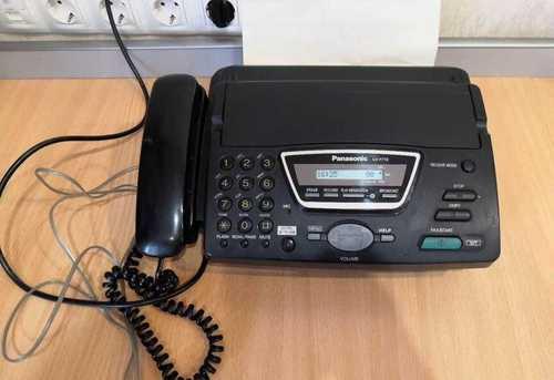 Телефон KX-FT76RU - Факсимильный аппарат Panasonic