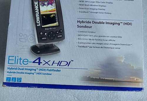 Эхолот Lowrance Elite-4x HDI Москва | Товары для хобби | Festima.Ru ...