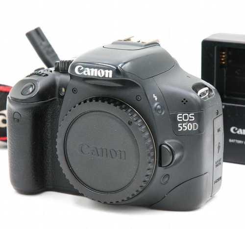 Зеркальный фотоаппарат Canon EOS 550D Body