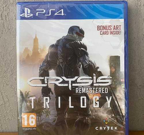 Crysis Remastered Trylogy PS4, русская версия