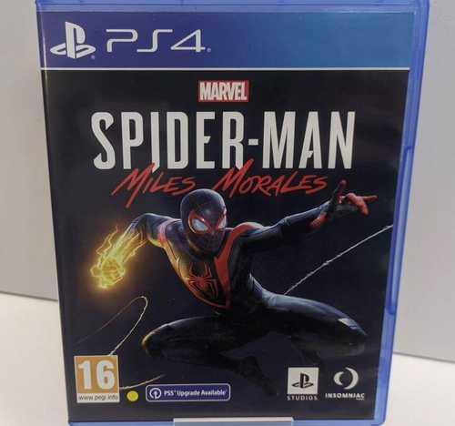 Игровые диски. Sony Playstation 4 Spider-Man: Miles Morales