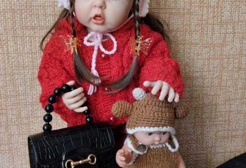 Кукла -реборн Алина 55см