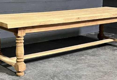 Дубовый стол Викинг в стиле 18века