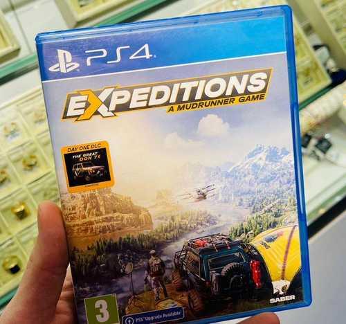 Игра, Expeditions A Mudrunner Game PS4