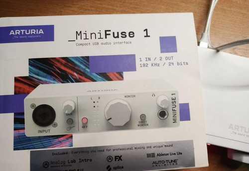 Звуковая карта Arturia MiniFuse 1