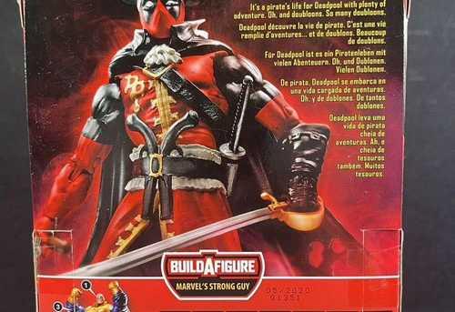 Фигурка deadpool pirate marvel legends