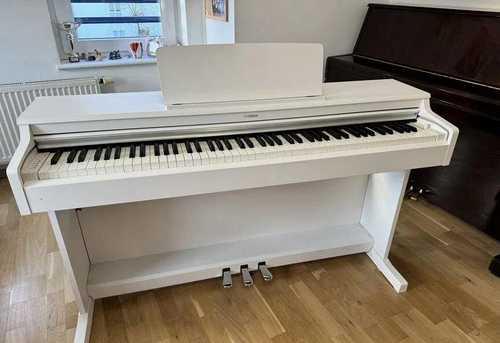 Белое цифровое пианино Yamaha YDP-164