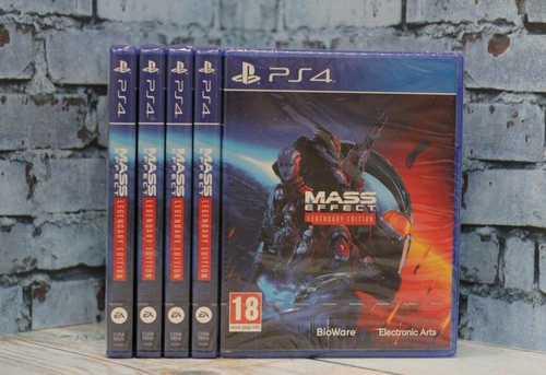 Mass Effect Legendary Edition PS4 диск
