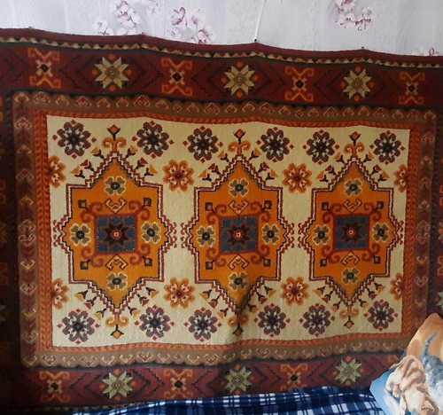 Ковер шерстяной СССР со стены