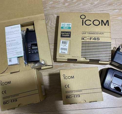 Новая радиостанция Icom IC-F4S-4