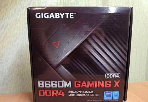 Материнская плата Gigabyte b660m gaming x ddr4