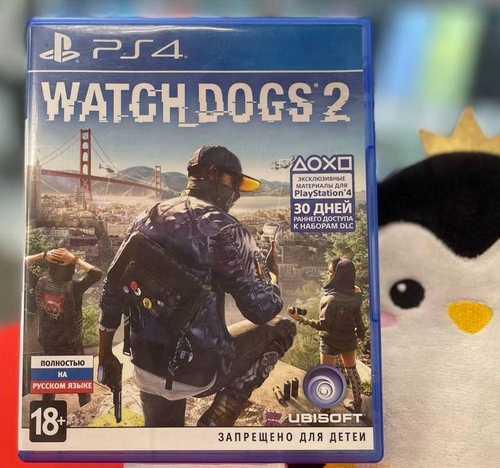 Игра на PS4 sony Watch dogs 2 (рус)