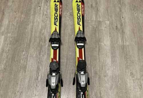 Горные лыжи Fiscer RC4 100см + палки 85см