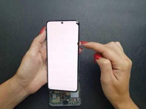 Дисплей Samsung Galaxy S20 в рамке оригинал