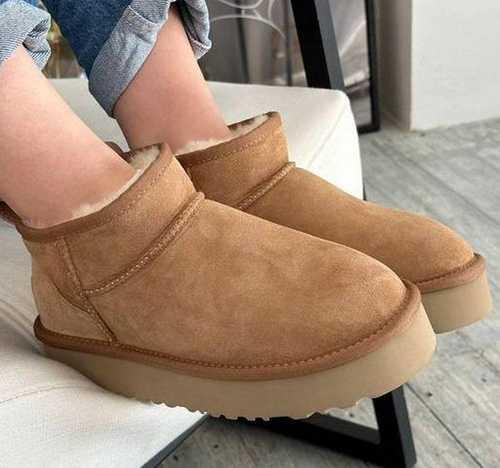 Ugg Ultra Mini Chestnut Platform