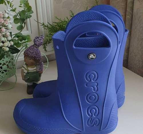 Резиновые сапоги crocs j1 (32-33)