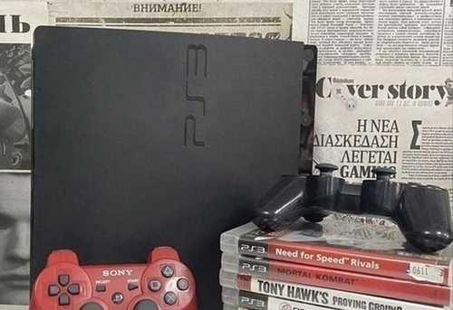 Sony playstation 3 Slim 320gb + гарантия + безнал