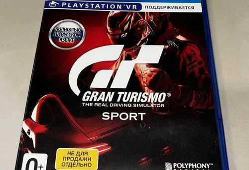 Диск на ps4 Gran Turismo Sport