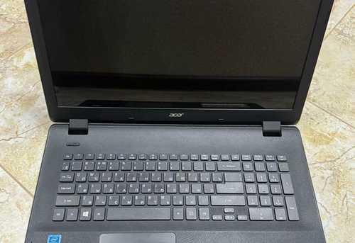 Ноутбук 17.3" Acer Aspire ES1-731, 500 ГБ, Pentium N3700, RAM 4 ГБ, Intel GMA HD