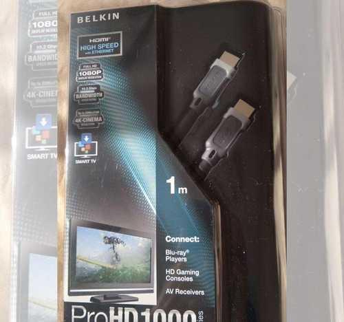 Кабель Belkin hdmi pro hd 1000, 2000, 4000, новые