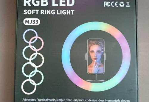 RGB кольцевая лампа mJ33