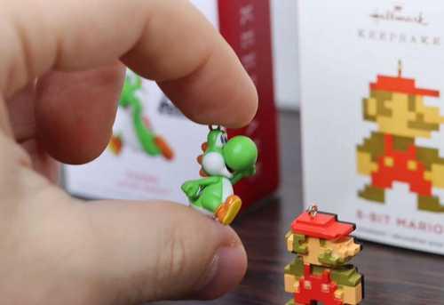 Mario & Yoshi ёлочные игрушки Nintendo