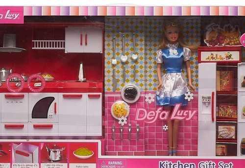 Набор кукла на кухне defa Lucy Умелая хозяйка