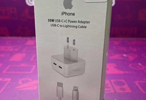 Зарядное устройство 2в1 Apple USB-C