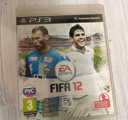 Fifa 12 ps3 диск лицензия в отличном состоянии