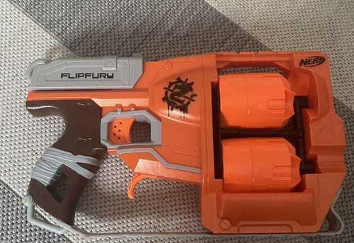 Nerf flipfury и firestrike с патронами