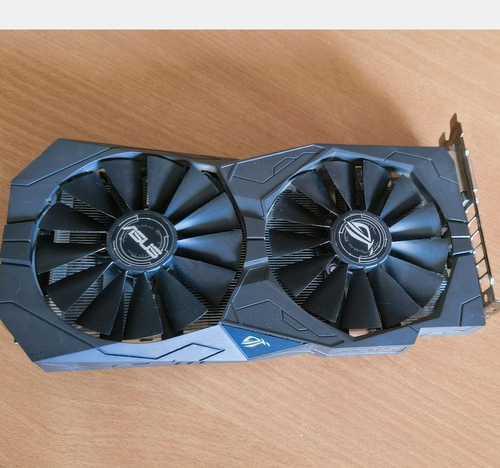 Видеокарта Asus GeForce GTX 1050 Ti strix OC 4Gb