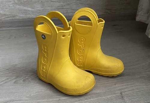 Реиновые сапоги Crocs C12