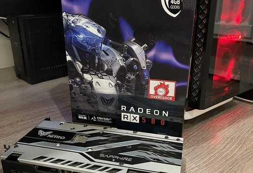 Видеокарта RX580 4gb Sapphire Nitro +