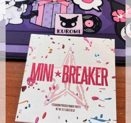 Палетка теней jeffree star mini breaker