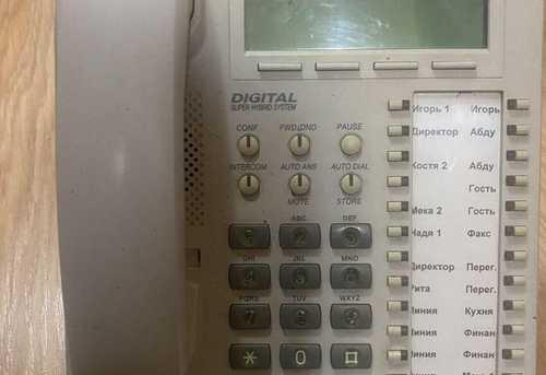 Цифровой системный телефон panasonic KX-T7633RU