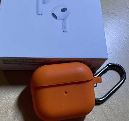 Беспроводные наушники apple airpods 3 бу