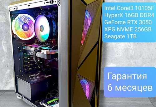 Intel Core 10105F+16GB+RTX3050+nvme