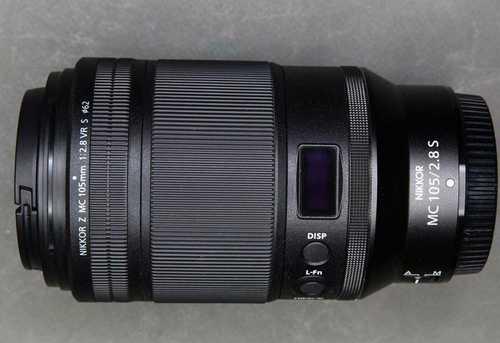 Nikon Z MC 105mm f/2.8 VR S обмен