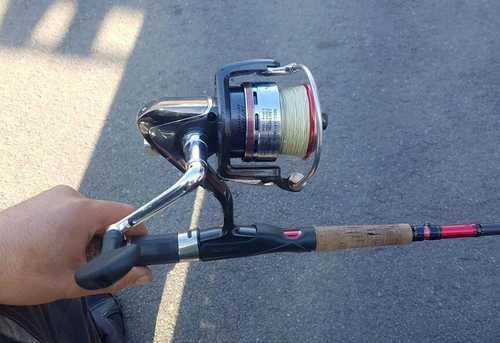 Удочка Shimano catana Катушка Daiwa 3500x