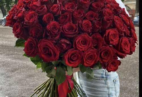 Розы Эквадор Кения Букеты Цветы Доставка