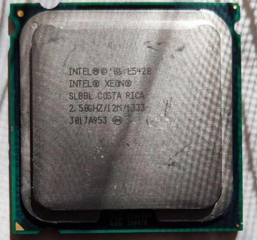 Intel Xeon E5420(slbbl, 2.5ггц/12Мб) для LGA775