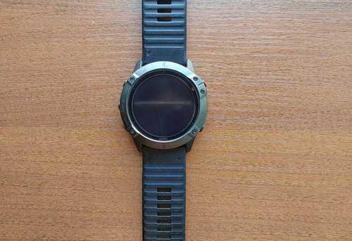 Часы наручные Garmin Fenix 6 pro solar titanium