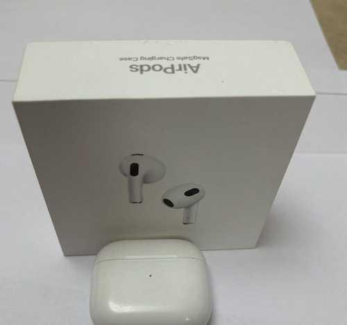 Беспроводные наушники apple airpods 3