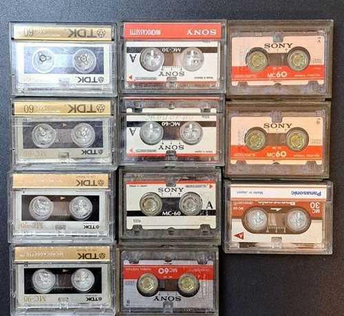 Мини аудиокассеты Sony, TDK, Panasonic, Япония