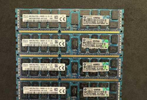 SK Hynix HPE DDR3 8Gb 10600R ECC REG Серверная