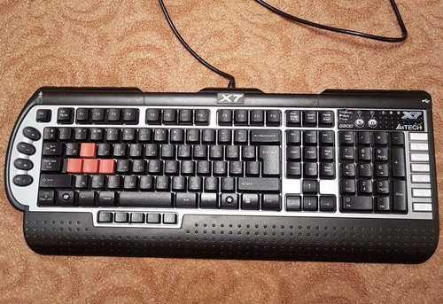 Игровая клавиатура A4tech. Мембранная