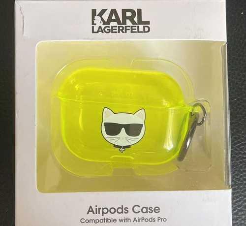 Чехол на airpods pro Karl Lagerfeld оригинал