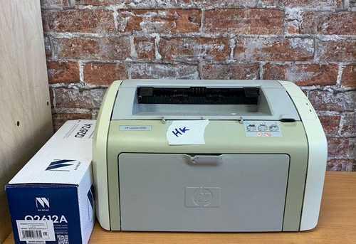 Лазерный принтер HP LaserJet 1020 + Новый картридж