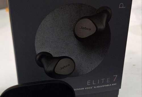 Беспроводные наушники jabra elite 7 pro черные